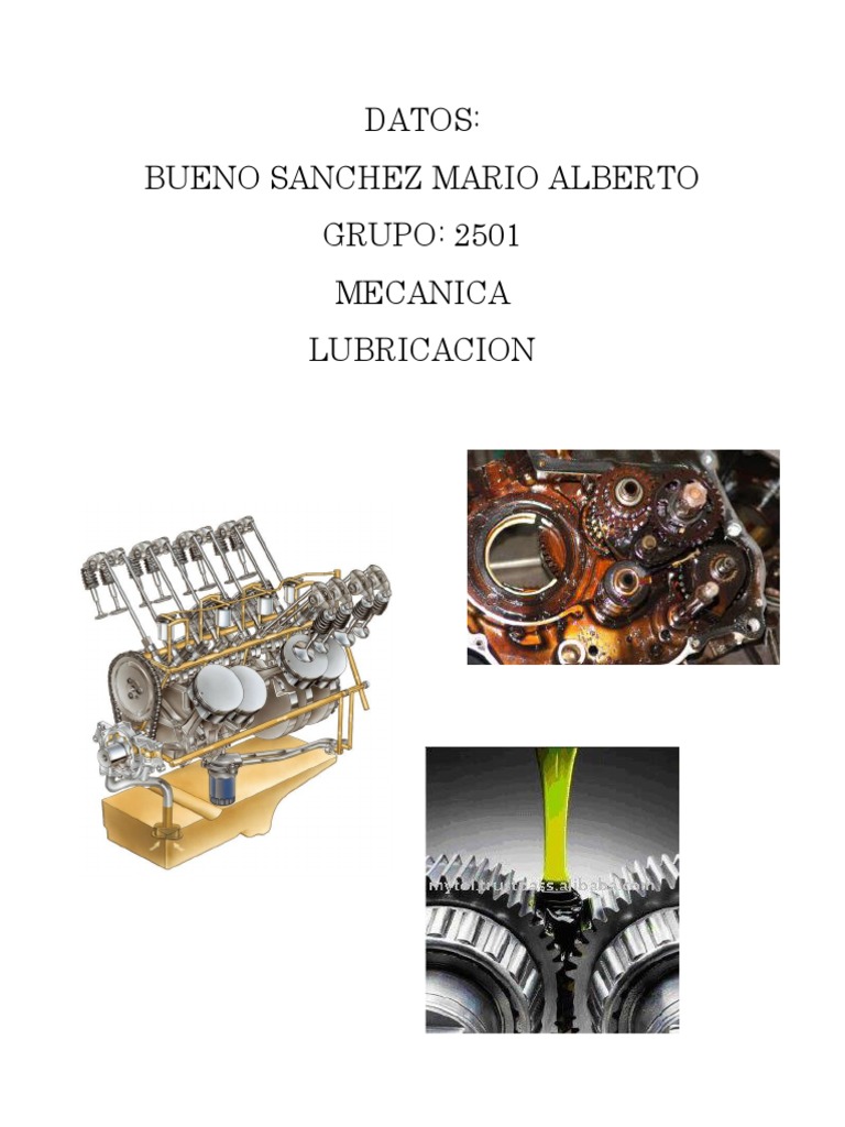 Lubricante | PDF | Lubricante | Ciencias fisicas