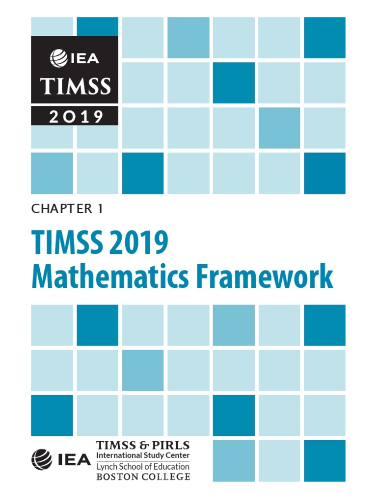 (17731) TIMSS 2019 Assessment Frameworks Math | PDF | Numbers | Shape