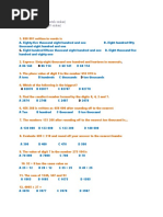 Maths Syllabus - Form 1: Chapter 1: Whole Numbers | PDF | Area | Length