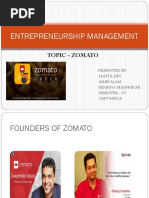 Zomato-Introduction: History | PDF | Companies | Economies