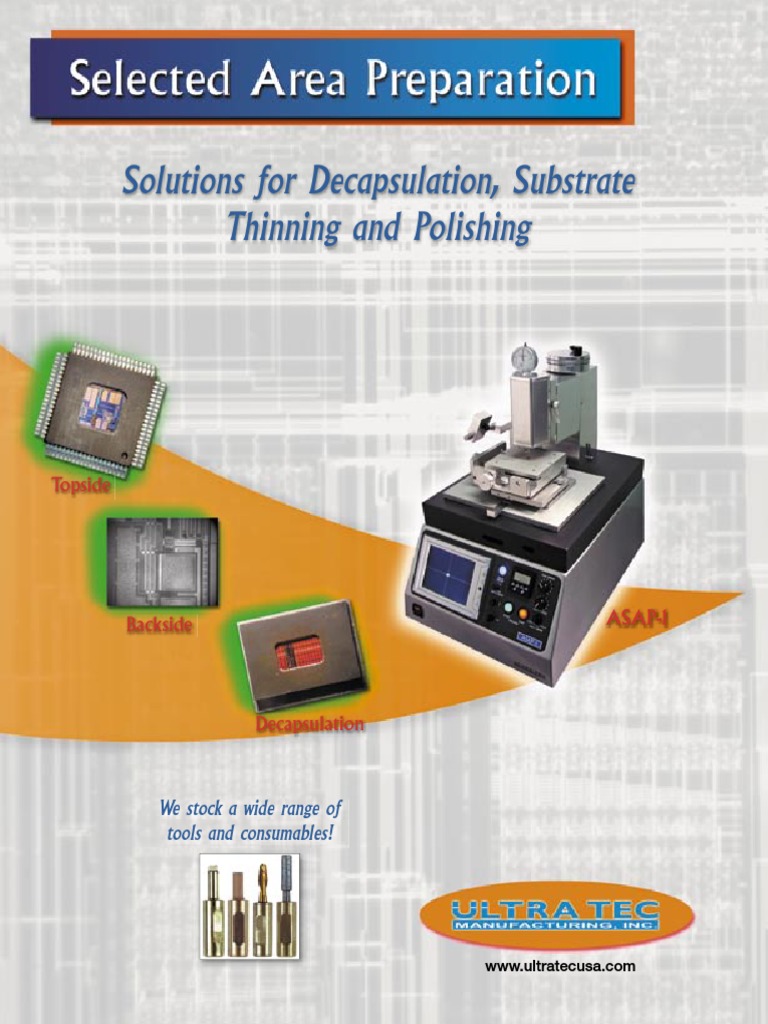 Solutions For Decapsulation, Substrate Thinning and Polishing | PDF ...