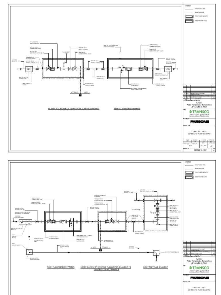 Water System Modification Plans | PDF | Tap (Valve) | Valve