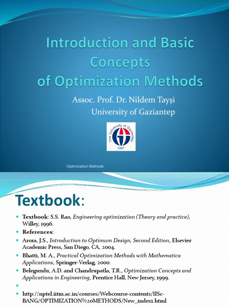 Introduction To Optimization Mathematical Optimization Mathematical Model Free 30 Day 0160