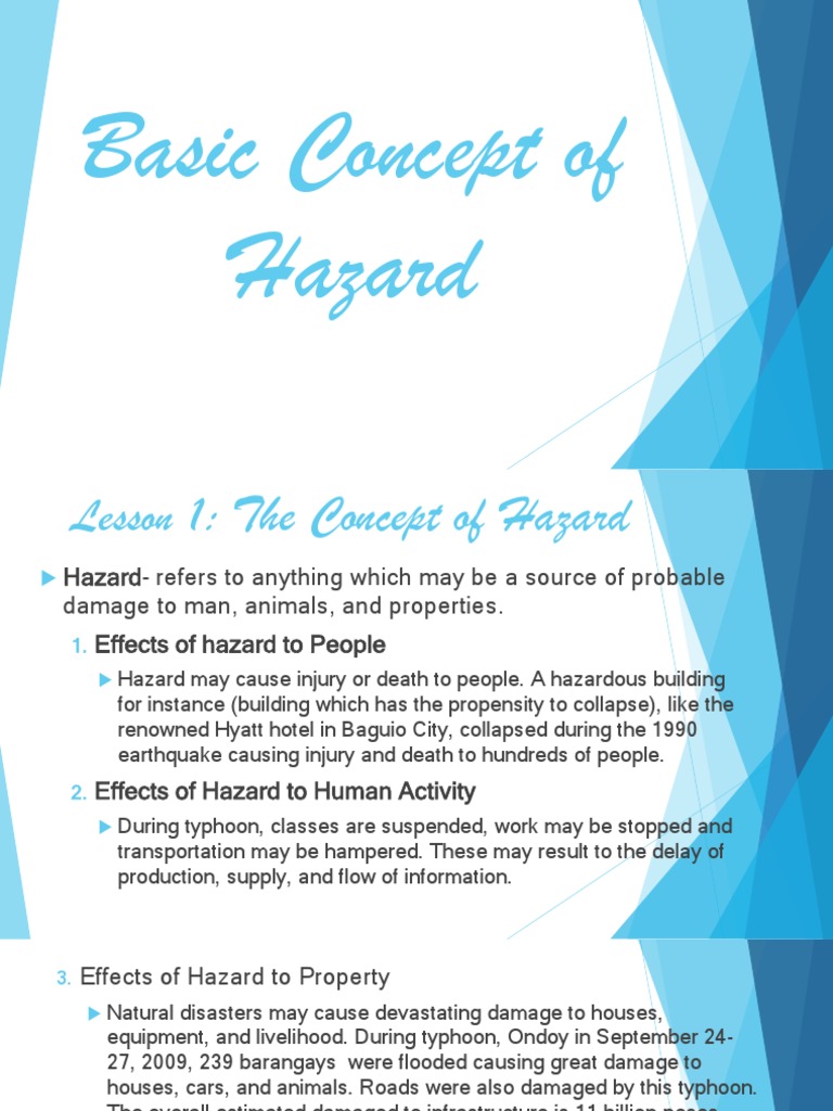 Basic Concept of Hazard | Natural Hazards | Hazards | Free 30-day Trial ...