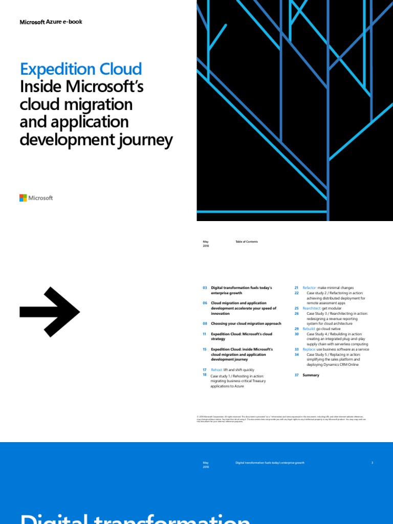 Inside Microsoft's Cloud Migration Journey | PDF | Microsoft Azure ...
