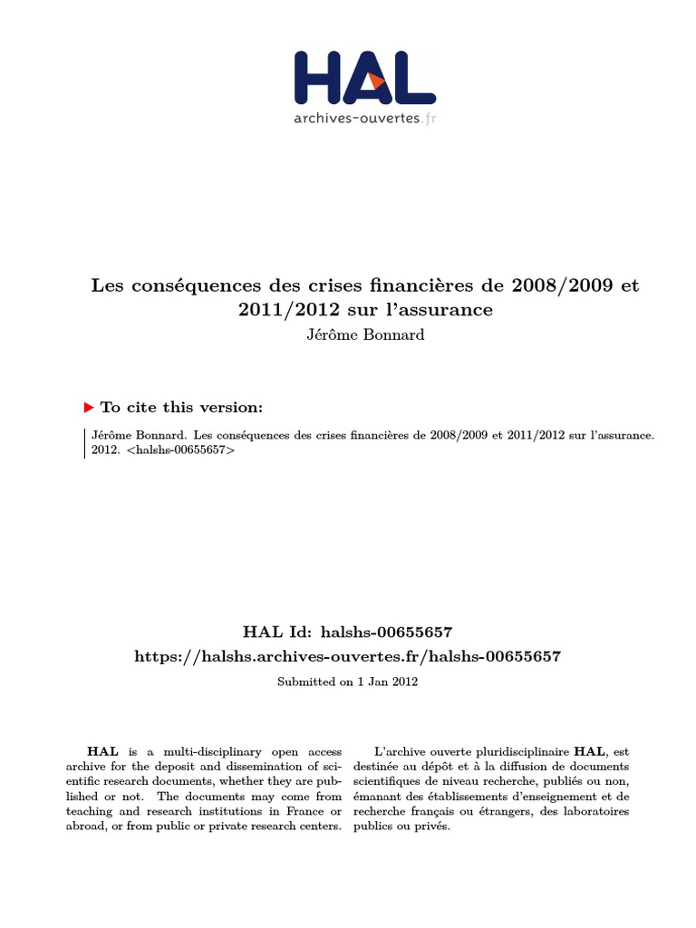 Les Crises Fin | PDF | Assurance vie | Assurance