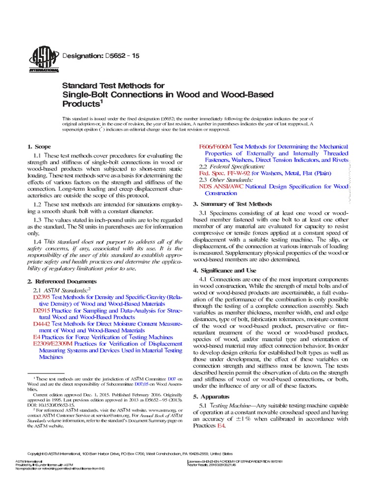Astm D5652 | PDF