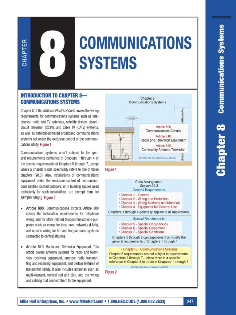NEC Communications Systems | PDF | Electrical Wiring | Coaxial Cable