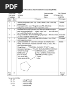 Mini Cog Dan Clock Drawing Test | PDF