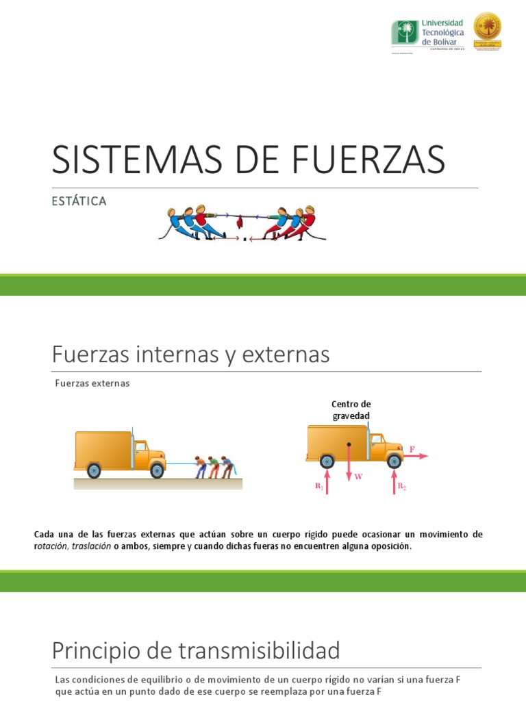 sistemas de fuerzas.pdf | Vector Euclidiano | Fuerza