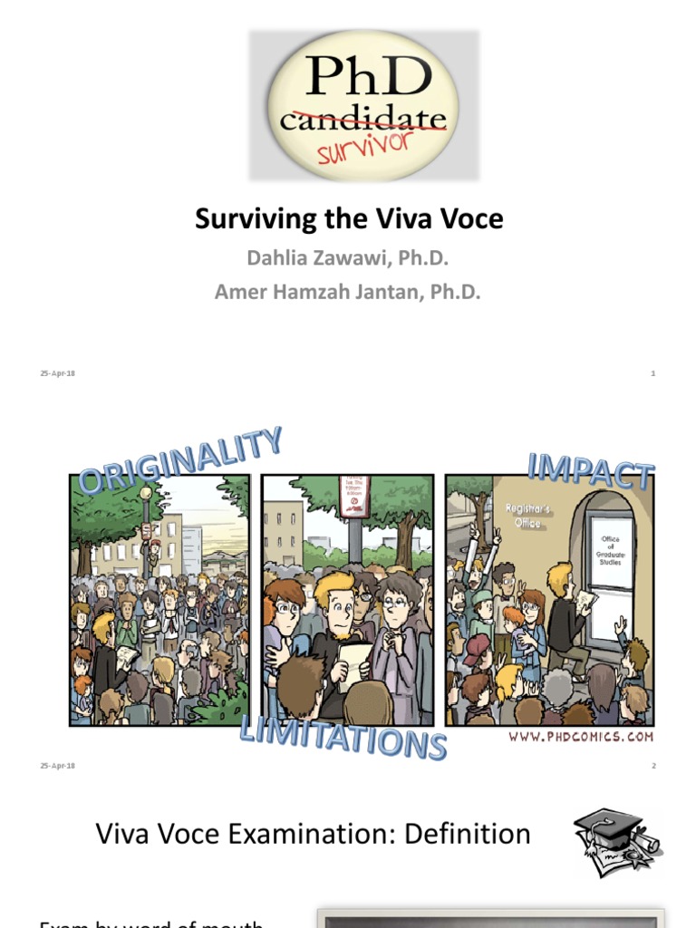 Mastering Your PhD Viva Voce Exam | PDF | Thesis | Doctorate