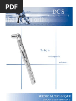 DHS/DCS Surgical Technique Guide | PDF | Hip | Screw