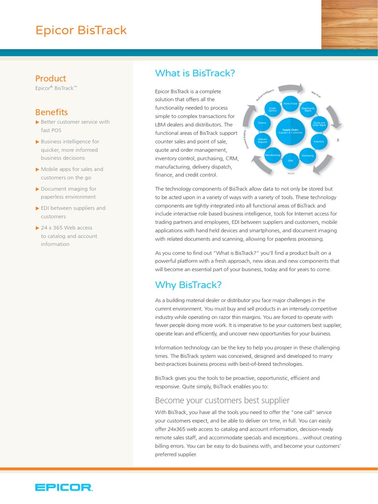 Bistrack | PDF | Point Of Sale | Trademark