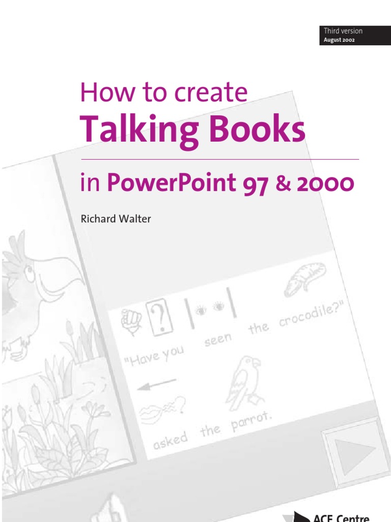 How To Create: Talking Books | PDF | Image Scanner | Copyright