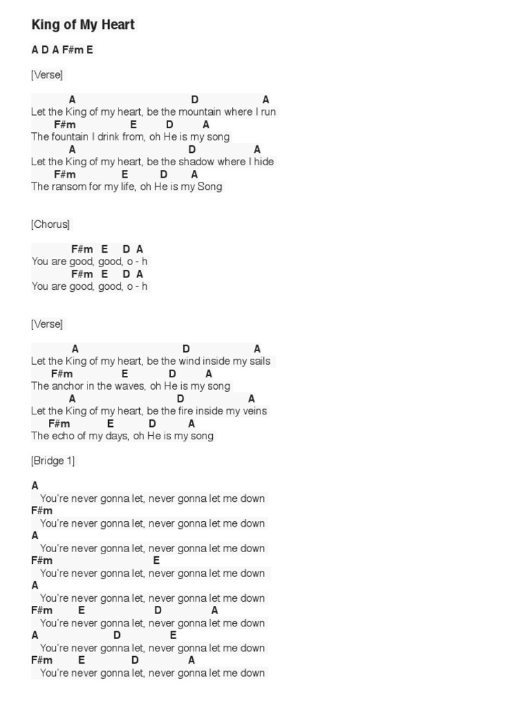 Worship Chord Charts | PDF | Song Structure | Jesus