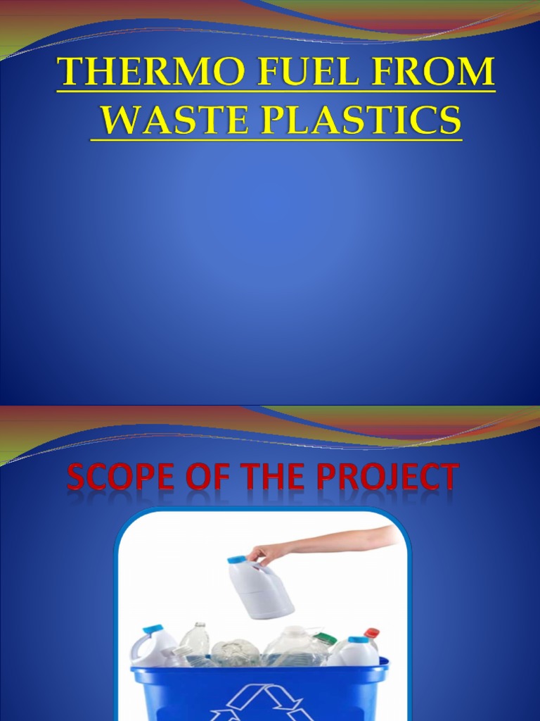 Fuel From Waste Plastic | PDF | Plastic | Carbon