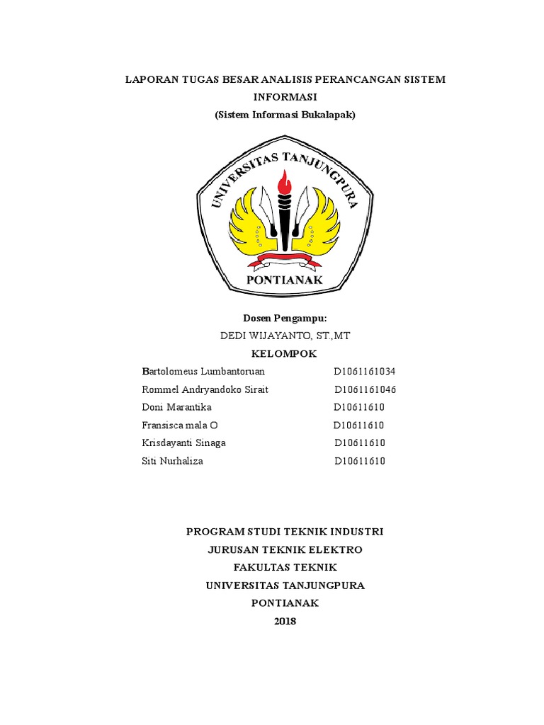 Laporan Tugas Besar Apsi | PDF