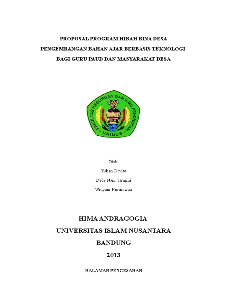 Proposal HBD PAUD | PDF