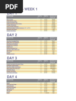 Jamie Eason Livefit Trainer | PDF | Weight Training | Physical Exercise