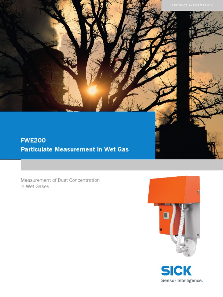 Product Information for the FWE200 Particulate Measurement System for ...
