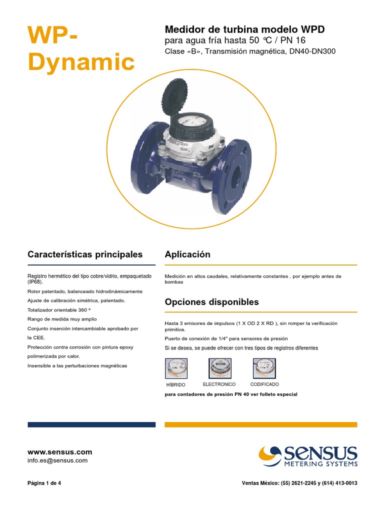Medidor Domiciliario SENSUS | PDF | Química | Materiales