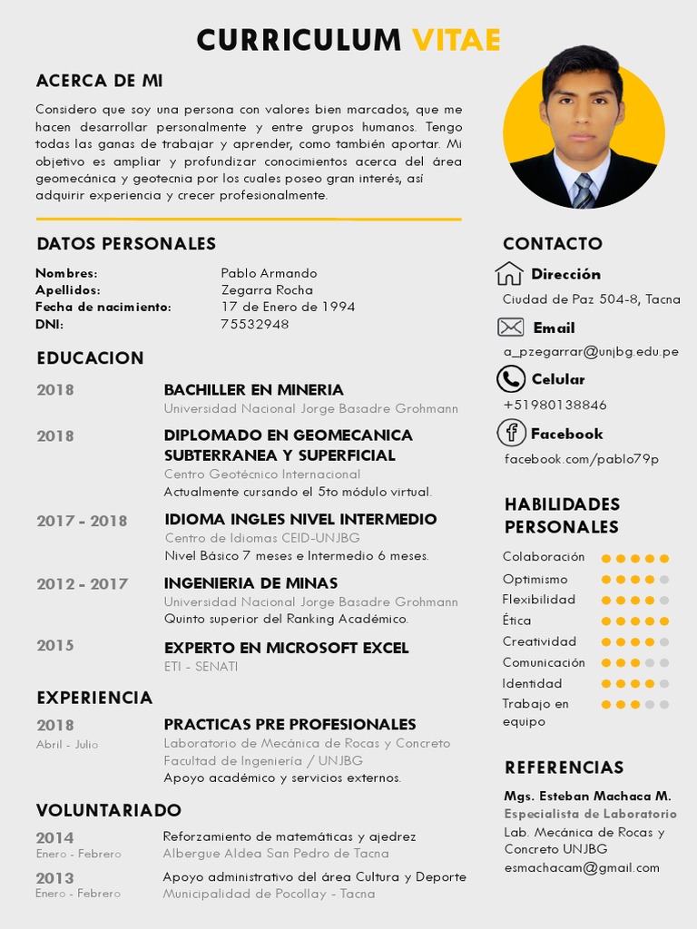 CV Armando Pablo | PDF