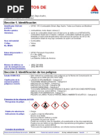 3 - Ficha de Seguridad THINNER (Sga) | PDF