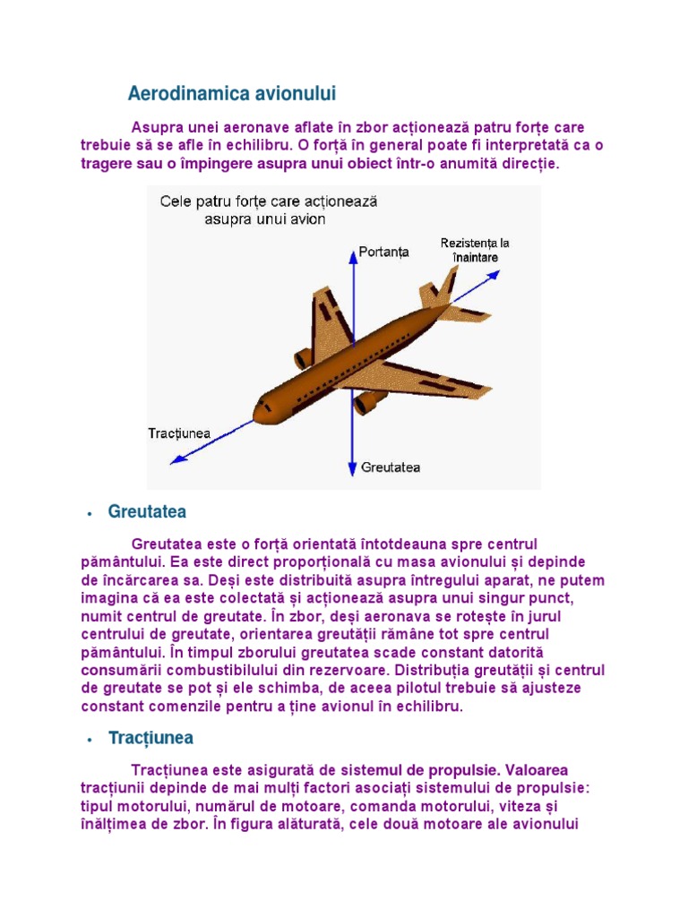 Partile Avionului | PDF