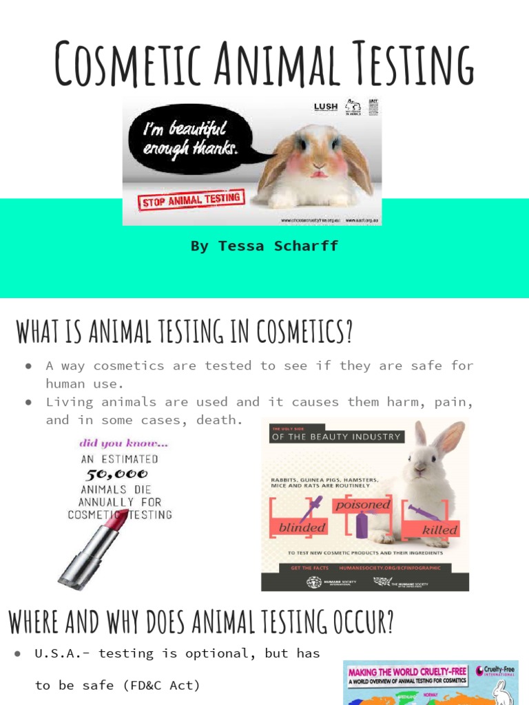Cosmetic Animal Testing | PDF | Animal Testing | Cosmetics