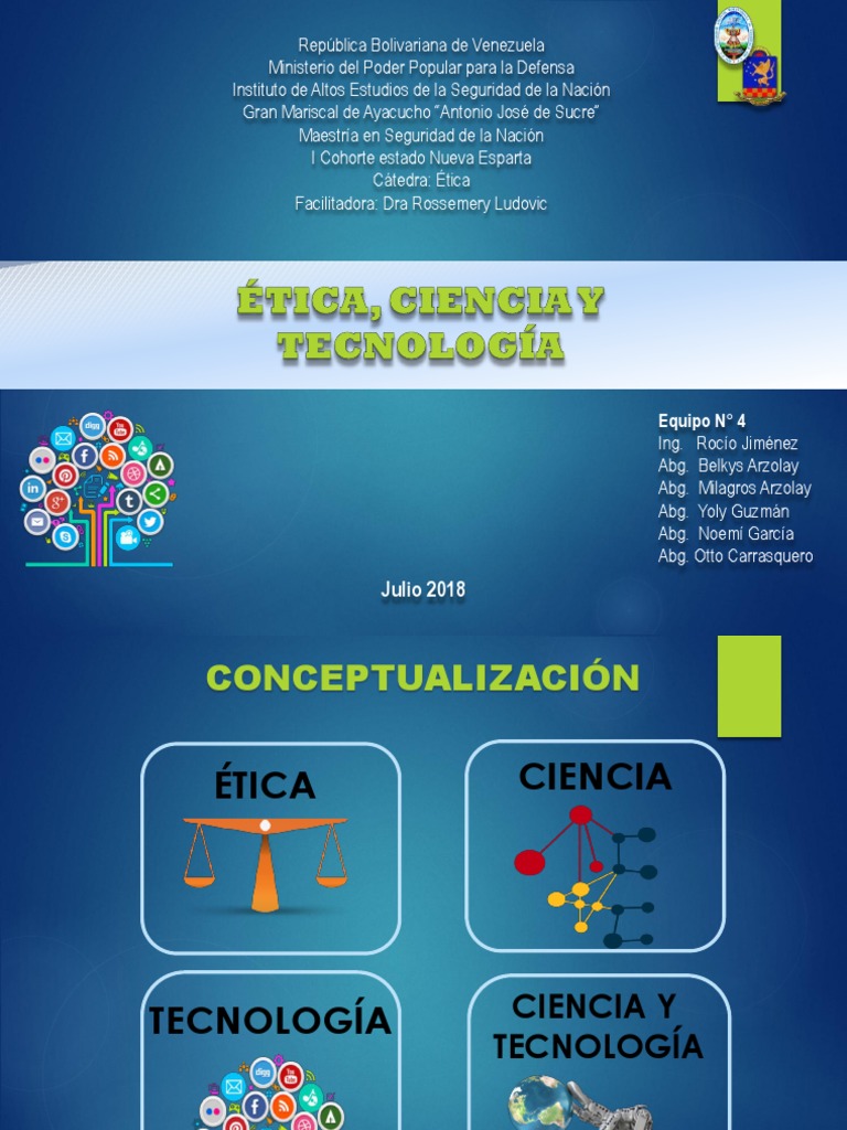 Ética en Ciencia y Tecnología: Análisis | PDF | Science | Moralidad