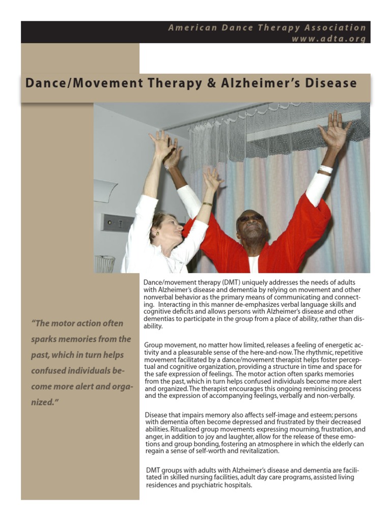 DMT With Alzheimers Disease | PDF | Dementia | Alzheimer's Disease