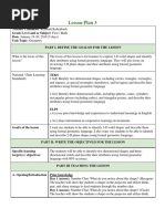 Lesson Plan Basic Shapes | PDF | Shape | Lesson Plan