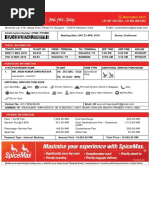 SpiceJet GST Tax Invoice Download | PDF | Taxes | Trade