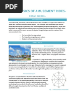 Ferris Wheel Physics and Forces Explained | PDF | Acceleration | Force