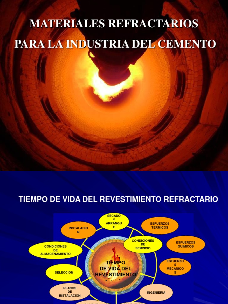 Curso Refractario Cemento e PDF | PDF | Ladrillo | Materiales de ...