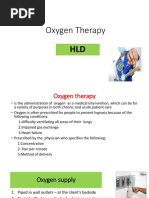O2 Therapy Checklist | PDF | Health Care | Medicine
