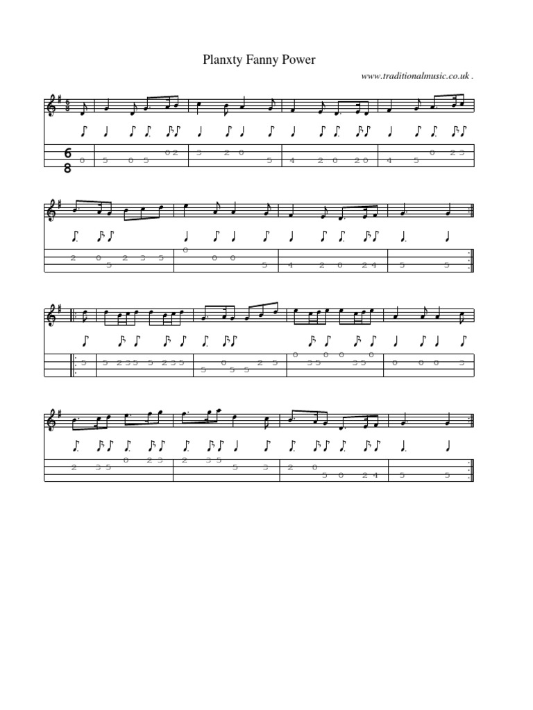 Planxty Fanny Power | PDF