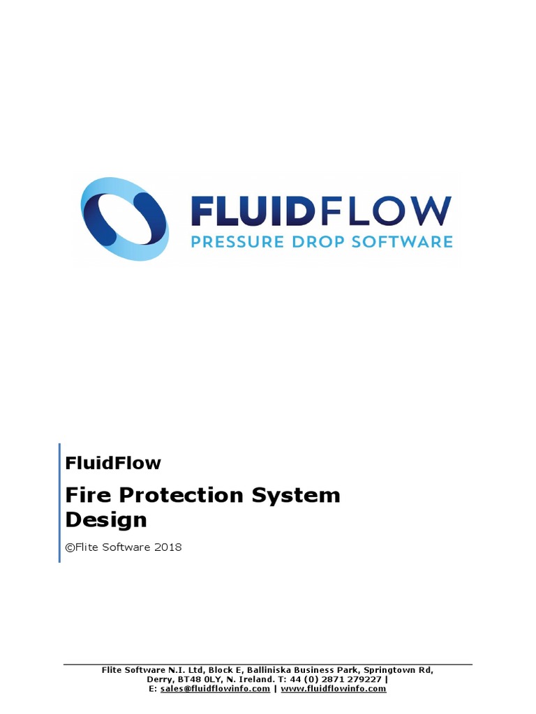Fire Protection System Design: Fluidflow | PDF | Fire Sprinkler System ...