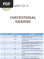 Manual Muscle Testing Grading System | PDF