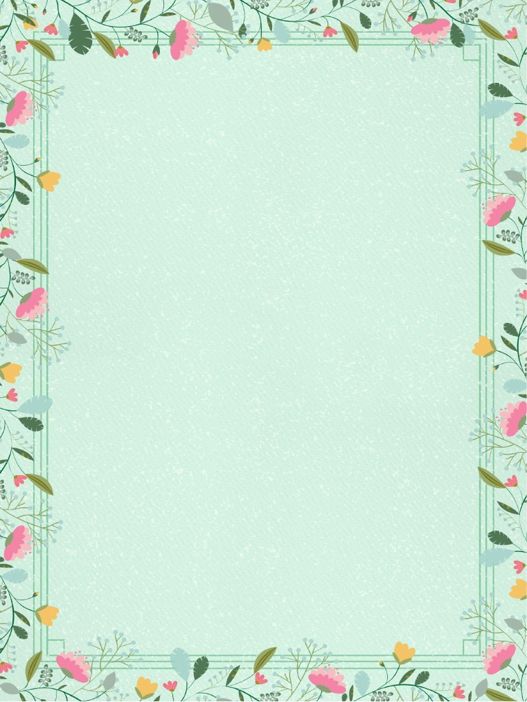 Rama Scrisoare Cu Flori | PDF