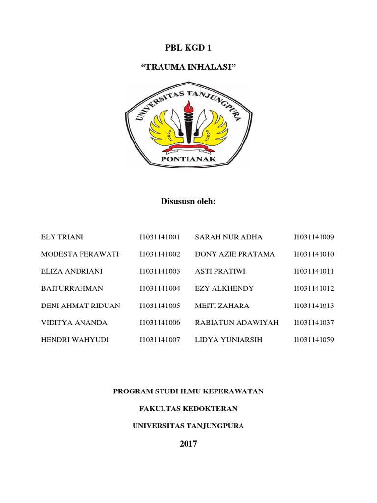 Trauma Inhalasi | PDF