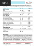 Epoxy Film Adhesive FM 73 Cytec | PDF | Adhesive | Young's Modulus