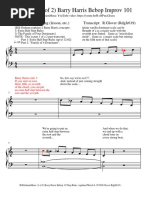 Barry Harris Method For Guitar | PDF