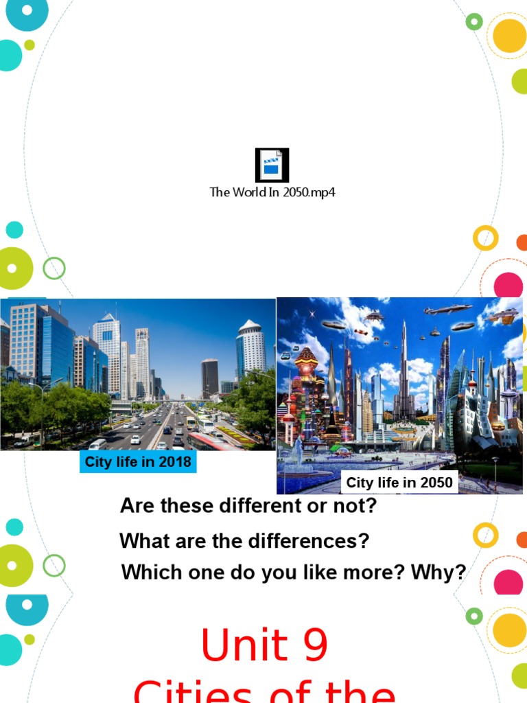 Unit 9 Cities of The Future Lesson 1 Getting Started | PDF | Renewable ...