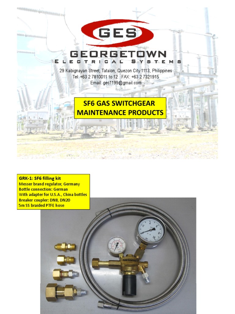 GES SF6 Connectors 3-2019 | Chemical Engineering | Gases | Free 30-day ...