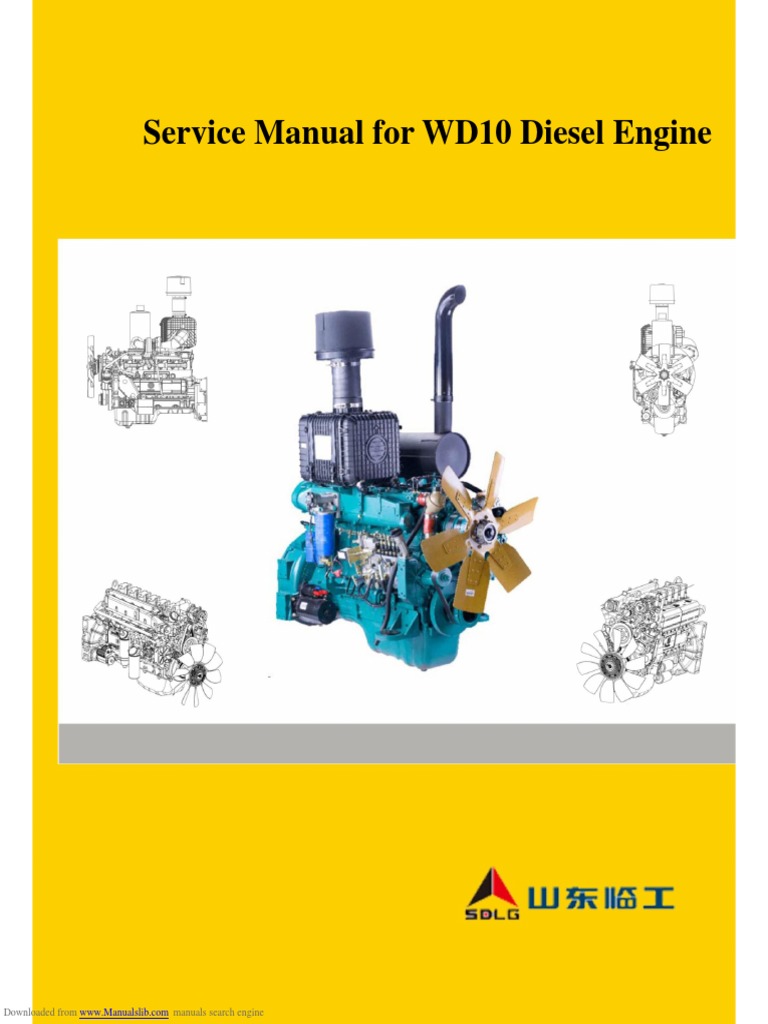 WD10 Diesel Engine Service Manual | PDF | Diesel Engine | Motor Oil