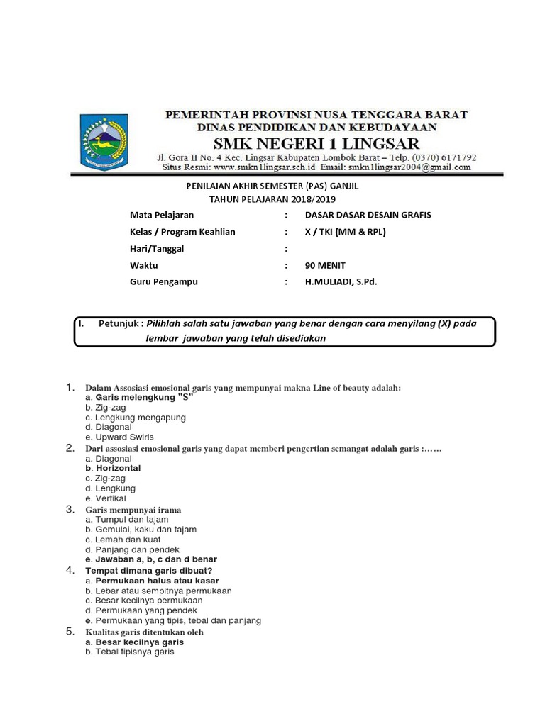 Pas Ganjil DDG | PDF