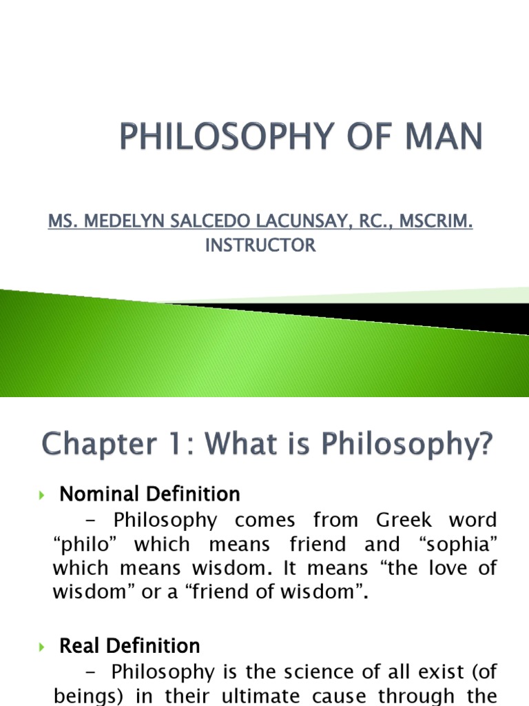 An Overview of Philosophy: Its Nature, Branches, and Relationship with ...