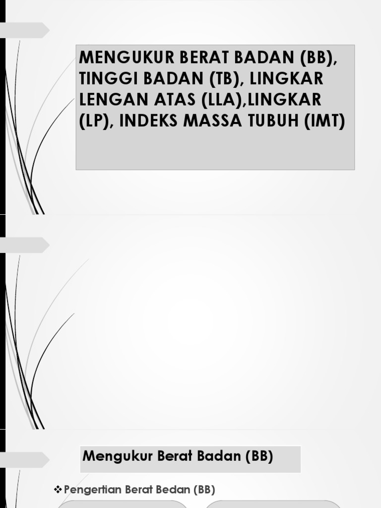 BB, TB, Lla, LP, Imt | PDF