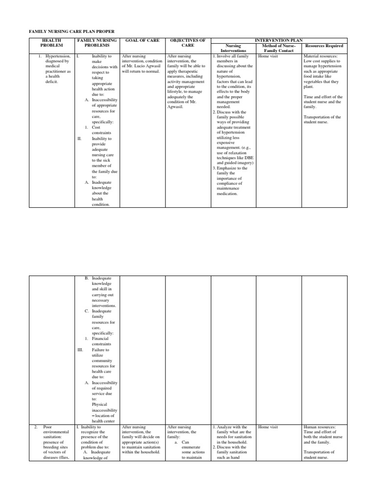 FNCP Proper | PDF | Health Care | Nursing